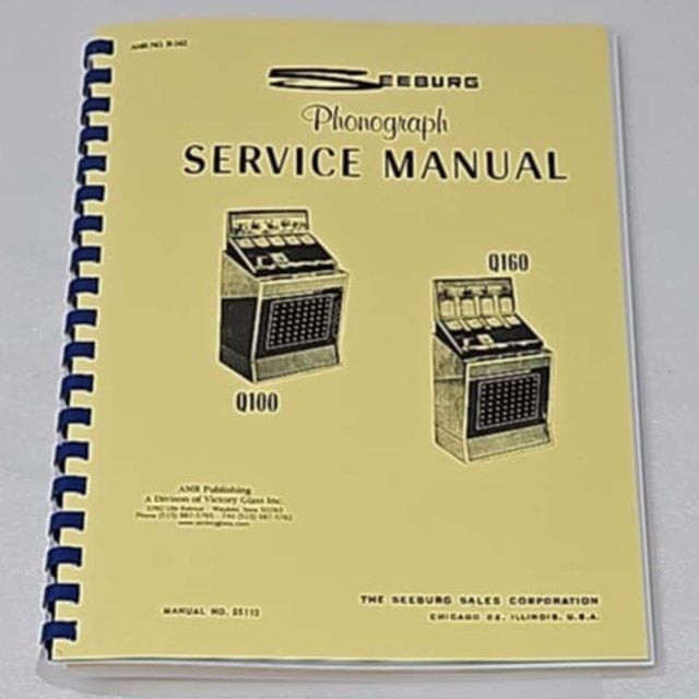 Seeburg Q100/Q160 Service Manual R-162 - Victory Glass