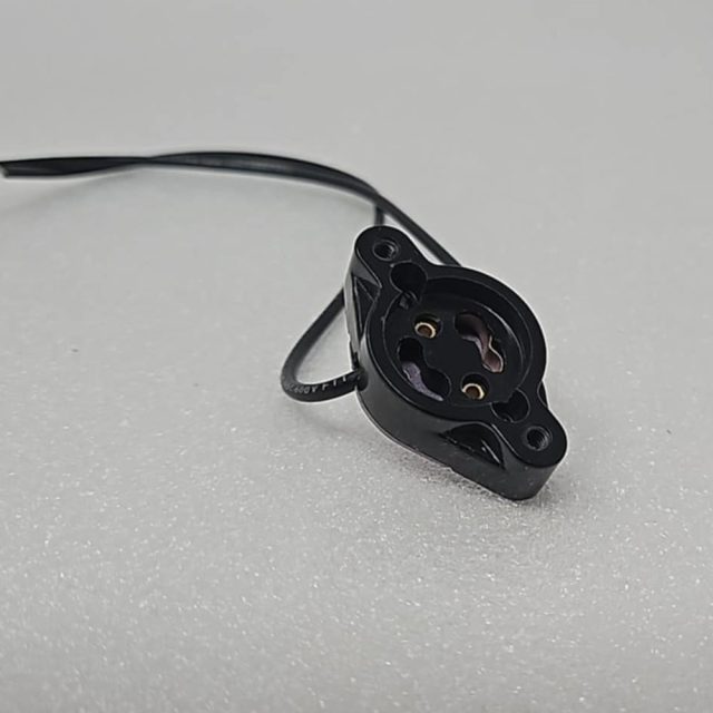 Fluorescent Starter Socket - with Wire Leads - Victory Glass