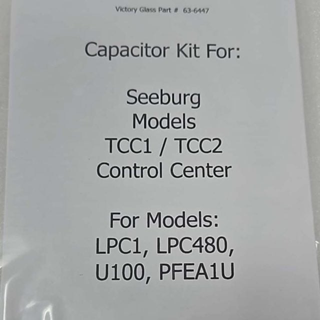 Seeburg TCC1/TCC2 Tormat Control Centers Capacitor Kit - Victory Glass